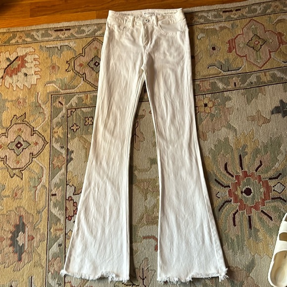 DL1961 | Jeans | Dl961 White High Rise Flare White Jeans In Size 27 ...